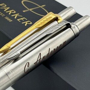 Engraved Luxury Parker Pen Set, Custom Fancy Pen, Luxury Pens for ...