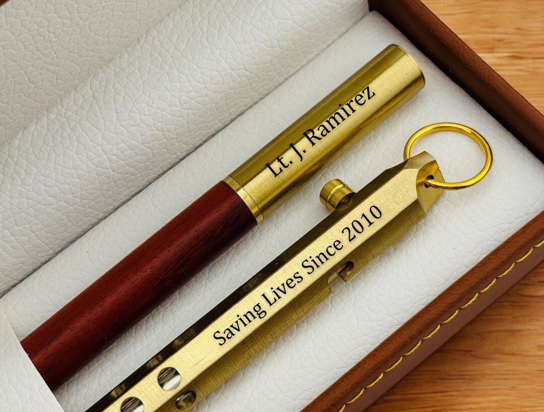 Personalized Pen Set - First Responders Day Gift, Personalized ...
