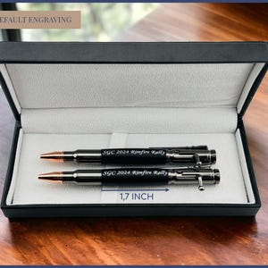 Custom Bullet Bolt Action Pen, Army Graduation Gift, Military Academy ...