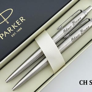 Engraved Luxury Parker Pen Set, Custom Fancy Pen, Luxury Pens for ...