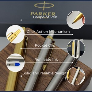 Engraved Luxury Parker Pen Set, Custom Fancy Pen, Luxury Pens for ...
