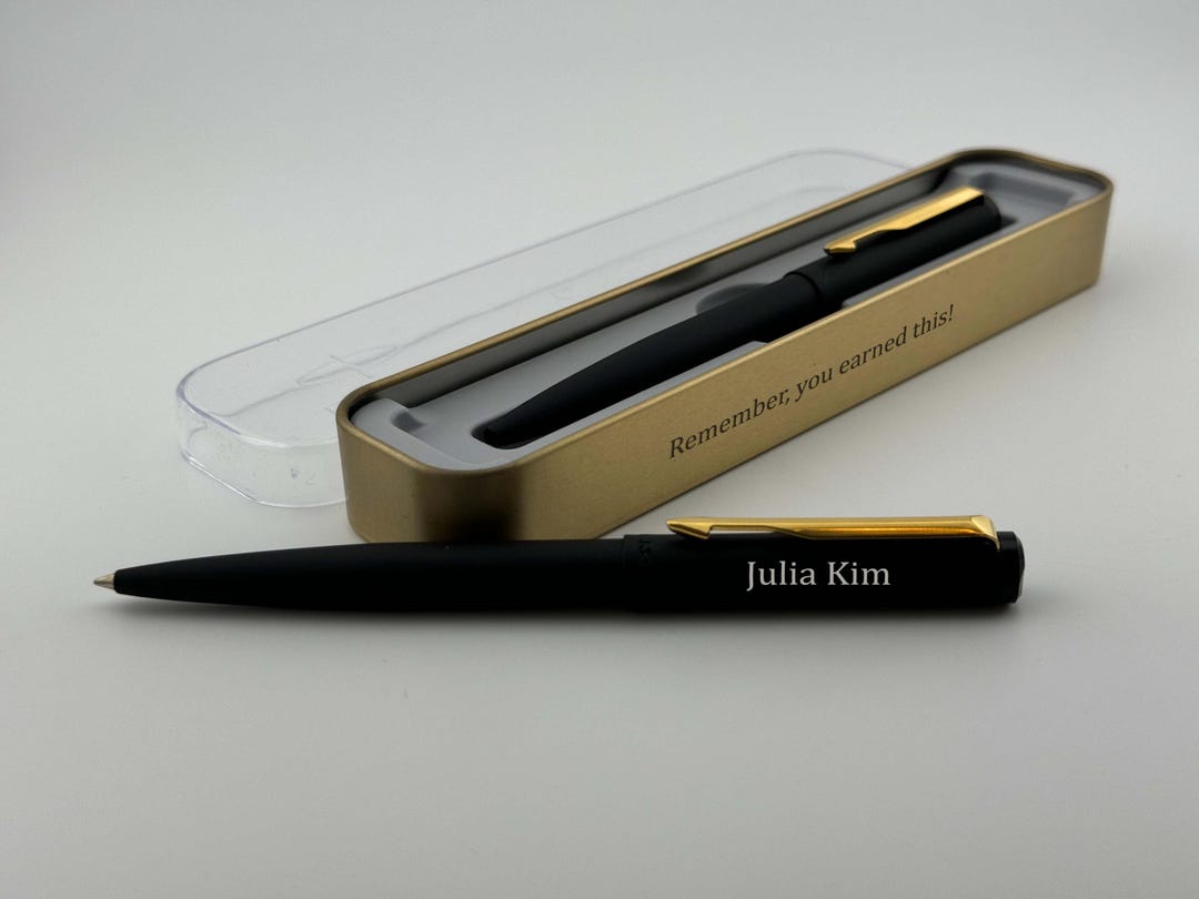 Engraved Parker Pen in Box, Employee Thank You Gift, Gift for Best ...