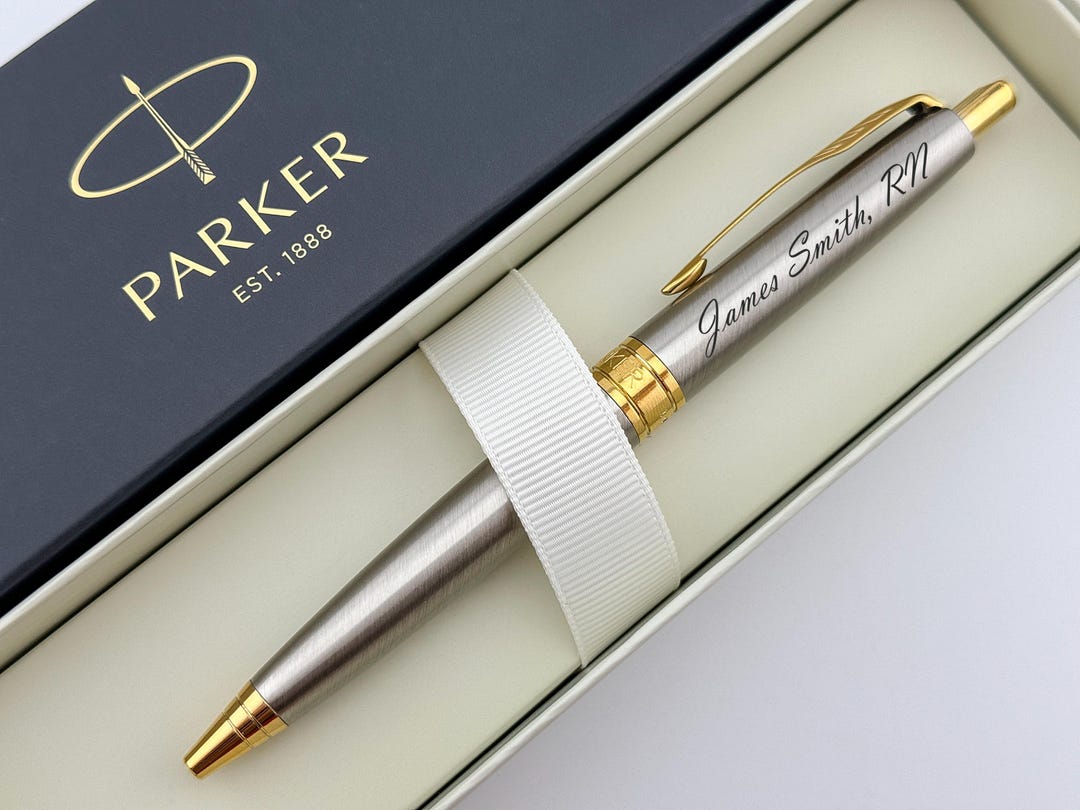 Custom Parker Pen With Name Engraving, Personalized Gift for Medical ...