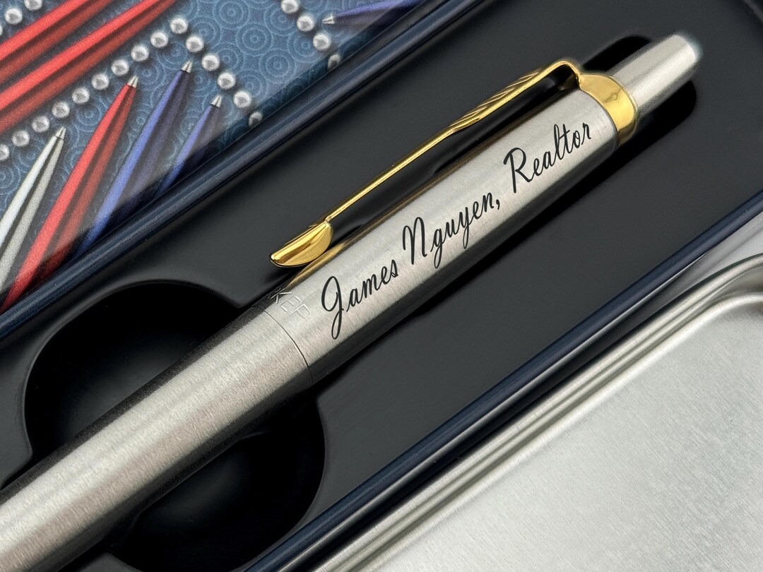 Personalized Parker Jotter Pen, Custom Realtor Closing Gift, Real ...
