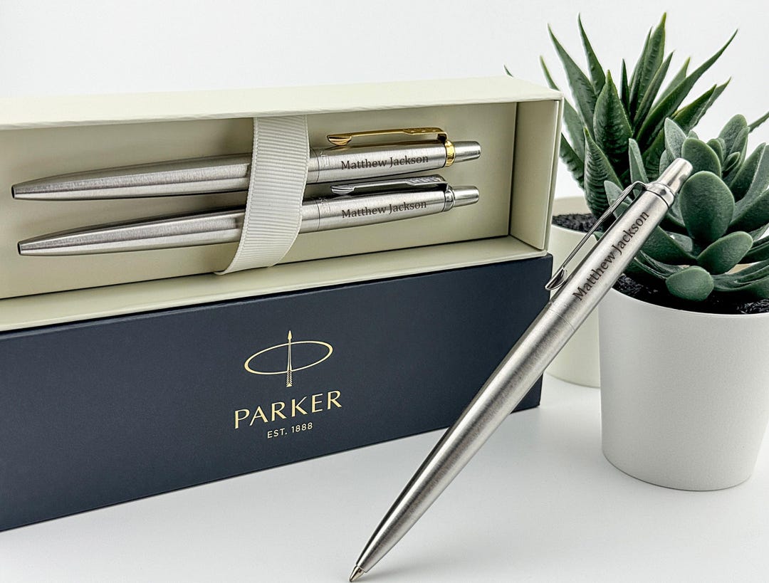 Parker Pen Set Customized, Gifts for Company Partners, Custom Corporate ...