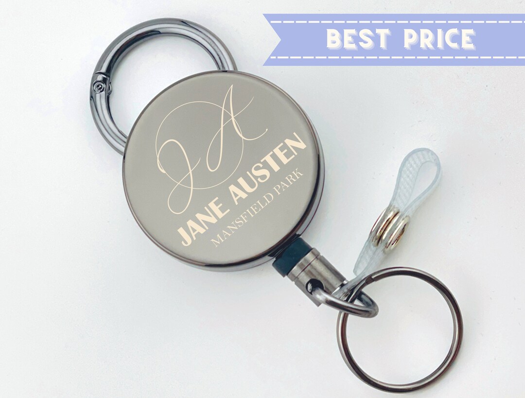 Badge Buddy Personalized Badge Holder, Retractable Badge Holder, ID ...