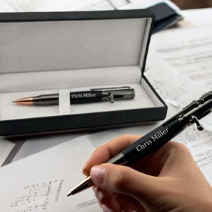 Custom Bullet Bolt Action Pen, Army Graduation Gift, Military Academy ...