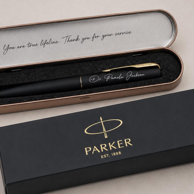 Parker Pen With Engraved - Etsy