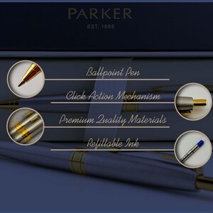 Custom Parker Pen With Name Engraving, Personalized Gift for Medical ...
