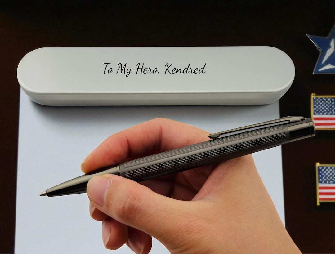 Personalized Veteran's Day Gift Pen Set, Veteran Appreciation Gift ...