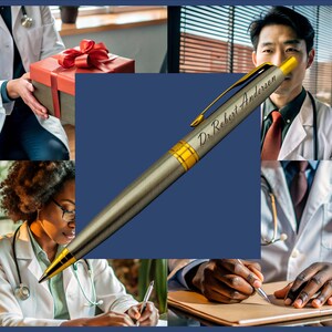 Custom Parker Pen With Name Engraving, Personalized Gift for Medical ...