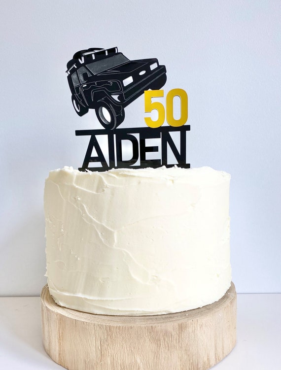 4wd Cake Topper Four Wheel Drive Cake Topper Mens - Etsy