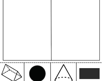 2D and 3D Shapes Flashcards - Etsy