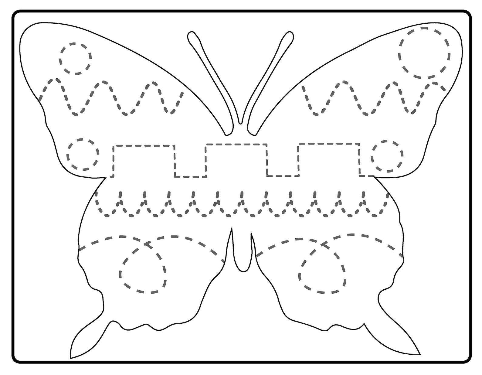 Butterfly Tracing Sheets - Etsy