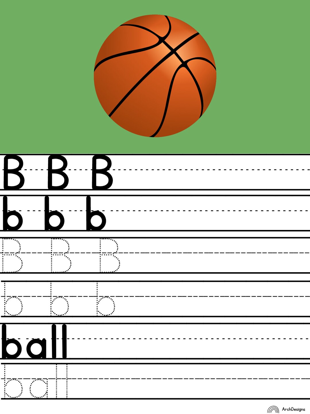 Alphabet Tracing Cards - Etsy