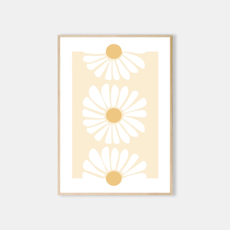 Daisy Print - Etsy