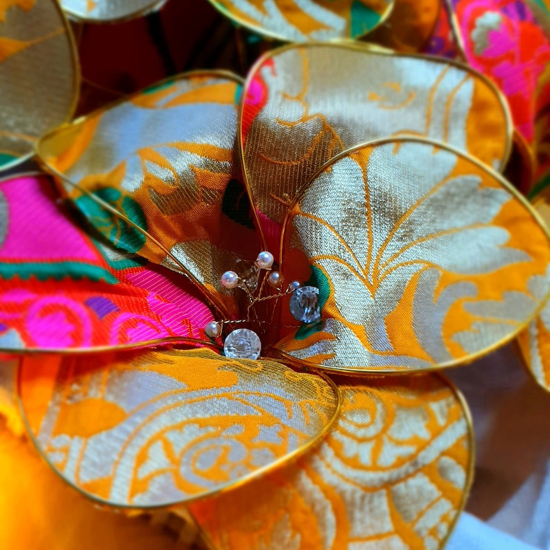 Fabric Flowers - Etsy