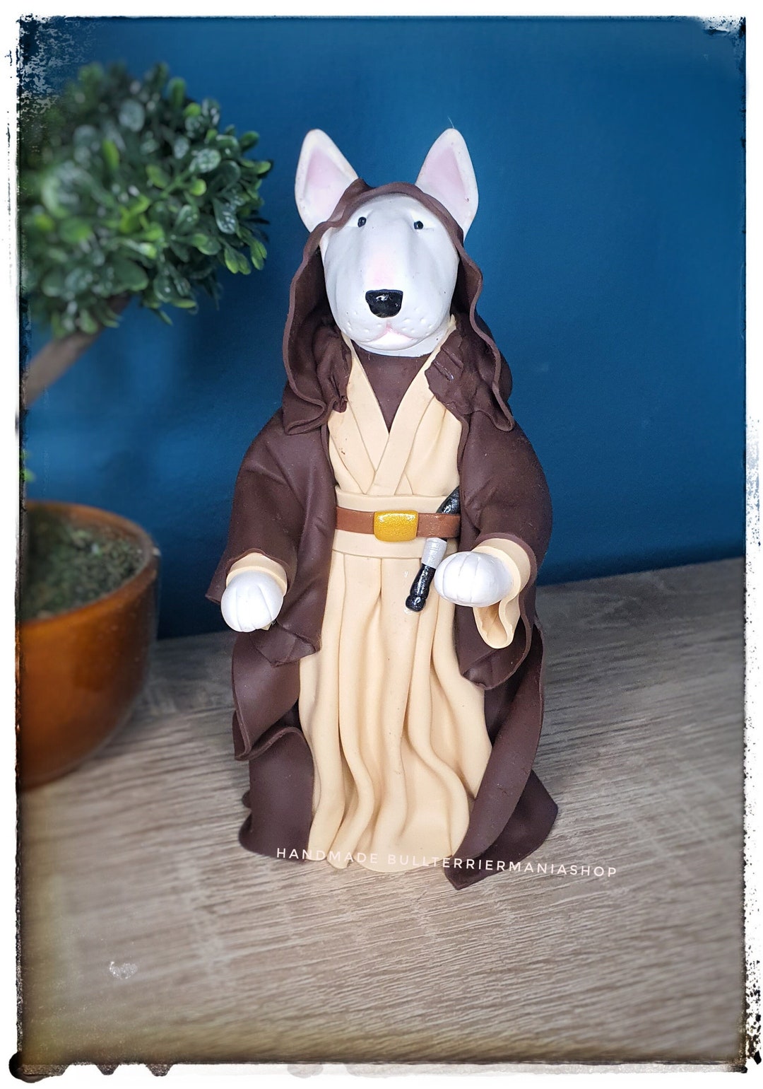 English Bull Terrier Jedi Master Knight Bull Terrier Film Character ...