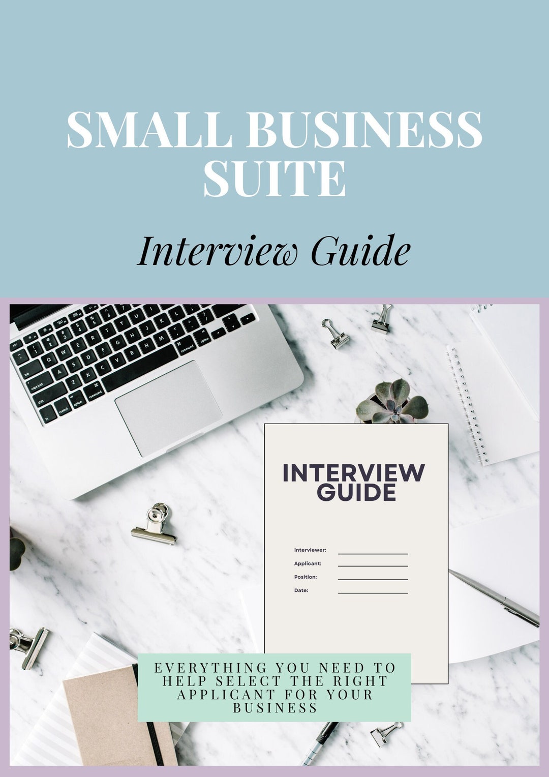 Interview Guide for Small Business - Etsy