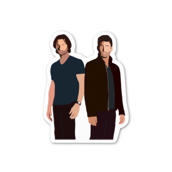 Vinyl sticker Dean & Sam Inspired Sticker Supernatural inspired ...