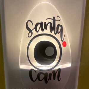 Vinyl Decal: Santa Cam Kit - With Lens and Light D.I.Y Vinyl Decals ...