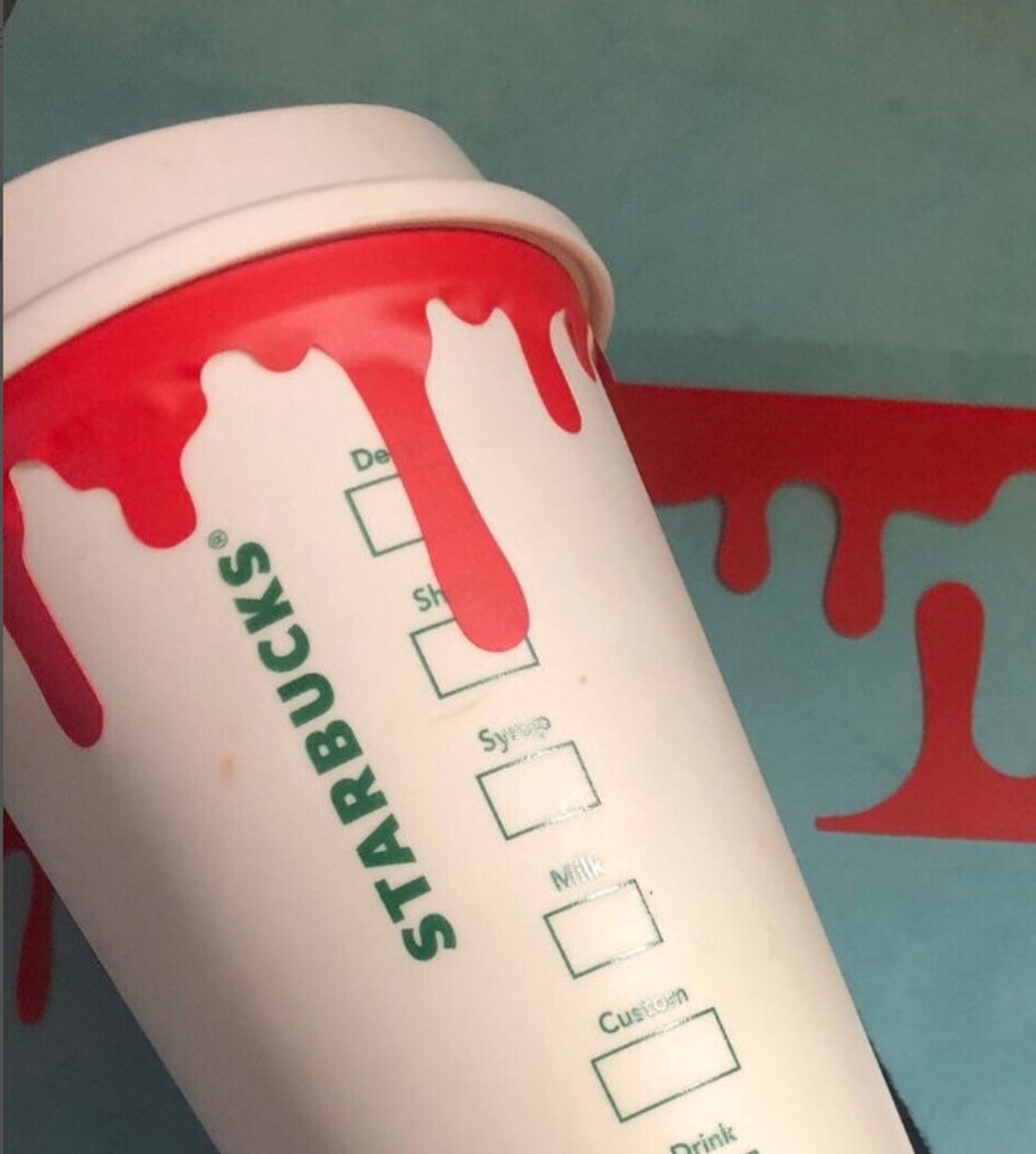 Vinyl Decal: Drips / Slime / Dripping Design / Blood / Creative DIY ...