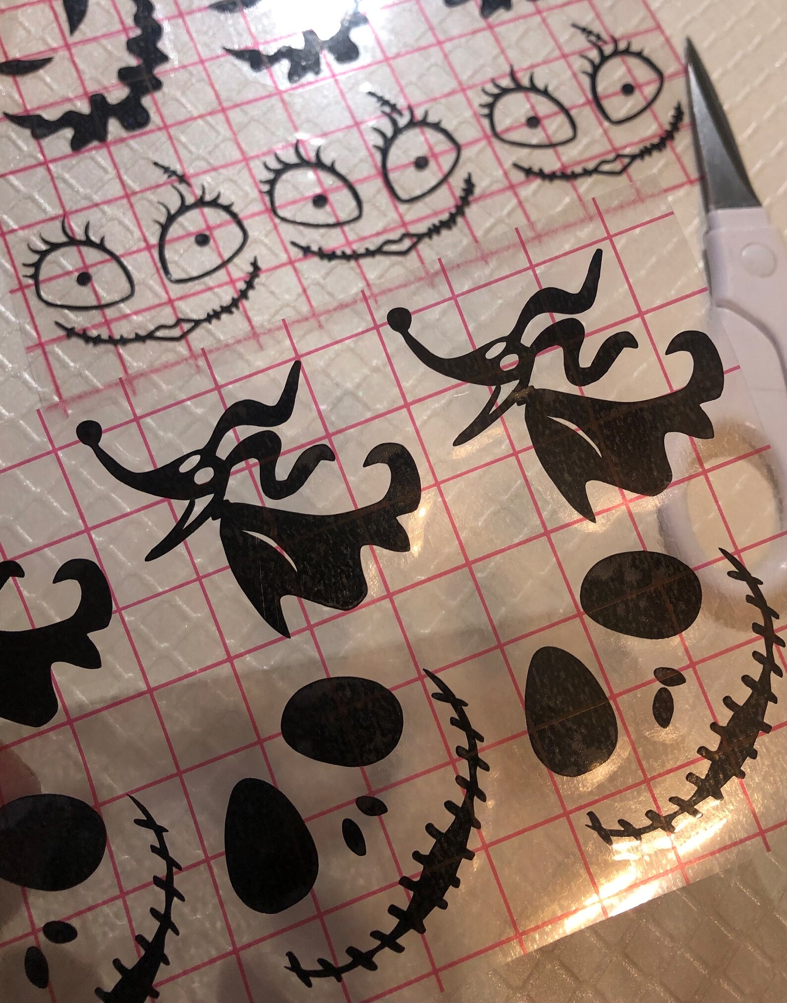Vinyl Decal: Set of 12 Ornament Size Vinyl Decals / D.I.Y Project /mr ...