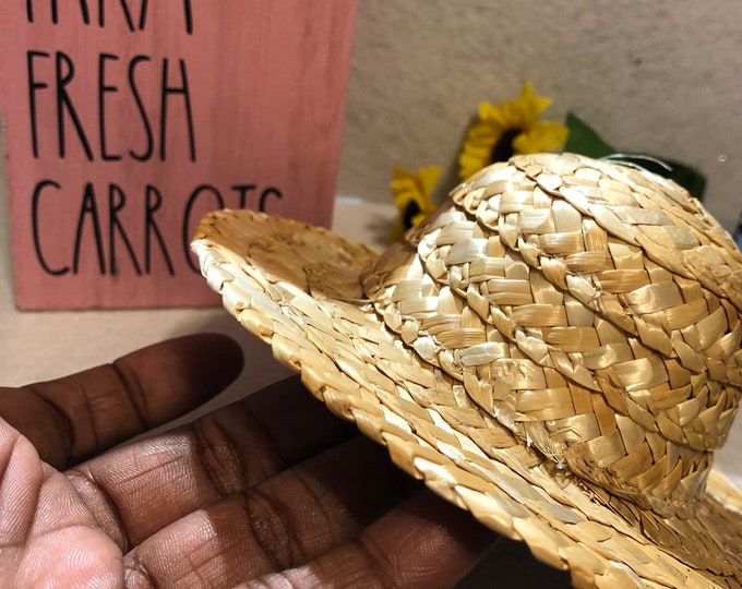 Straw Hat / Craft Hat / Doll Hat / DIY Project - Perfect for Your Next ...