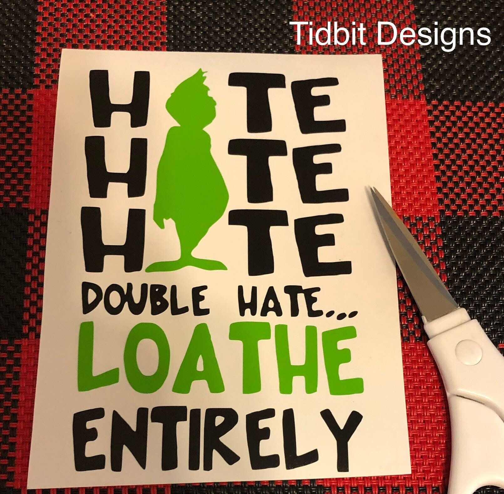 Hate Hate Hate Double Hate Loathe Entirely Gif