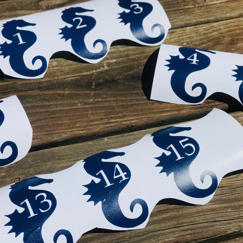Nautical Table Numbers - Etsy