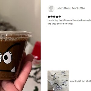 Vinyl Decal: Set of 4 Goomba Vinyl Decals (2.25" Wide) - Etsy