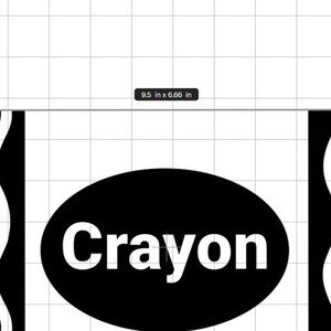 Iron on / HTV: Crayon Iron on Decal / Tshirt / DIY Project /crayon ...