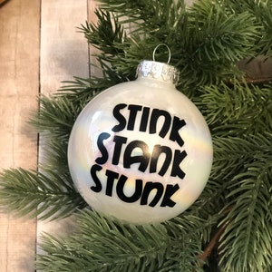 Vinyl Decal: Sheet of Christmas Bah Hum Bug/ Stink Stank Stunk and More ...