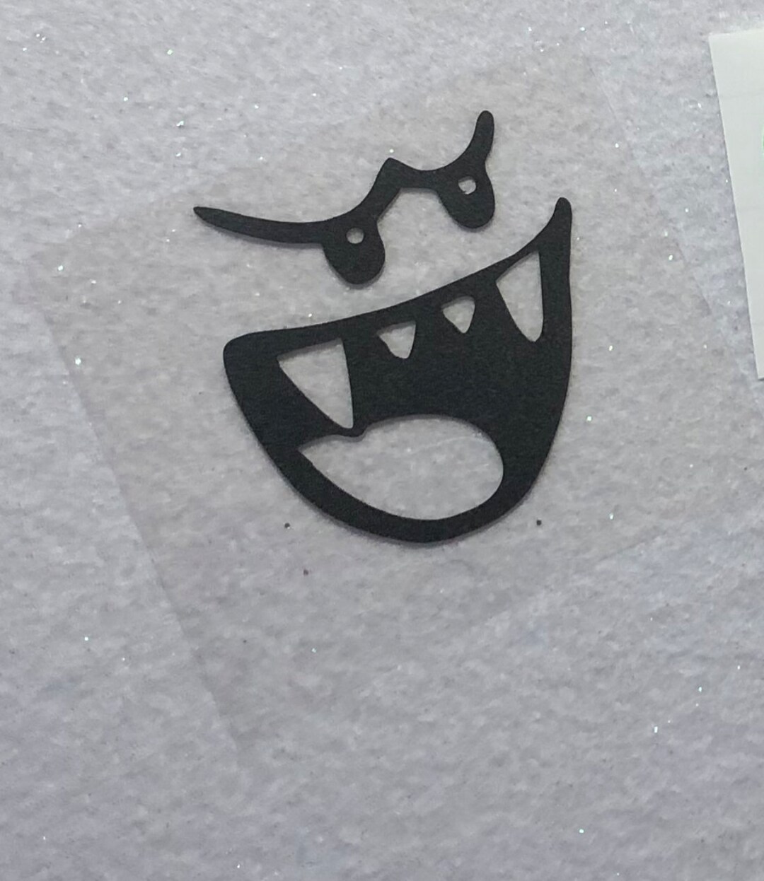 Vinyl Decal: Set of 4 Boo Outline Vinyl Decals (2.25" Wide) Party Favor ...