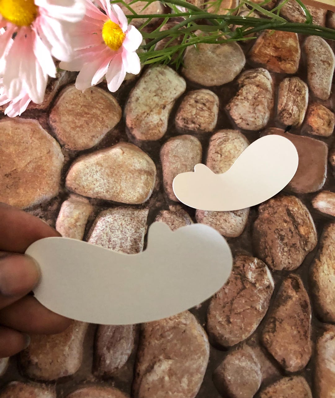 Cardstock Cutouts: Bunny Arms / Easter Craft / Easter Bunny - DIY ...