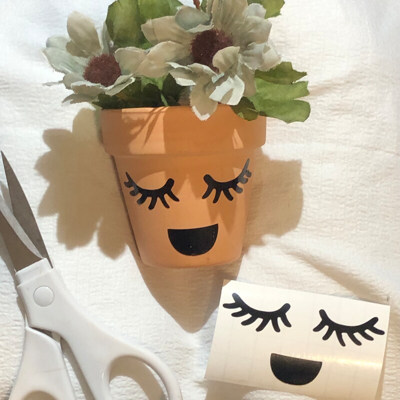 Clay Pot Decals - Etsy