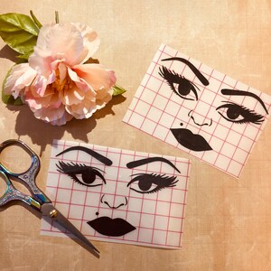 Vinyl Decal: Flower Pot Face Design CP06 / Fishbowl DIY / Clay / Flower ...