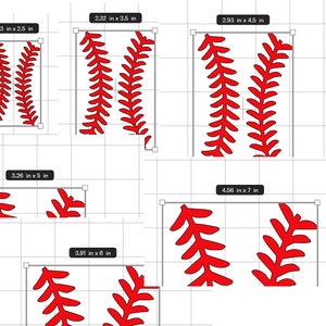 Vinyl Decal: Baseball Stitches Vinyl Decal - Many Colors (1 Decal) - Etsy