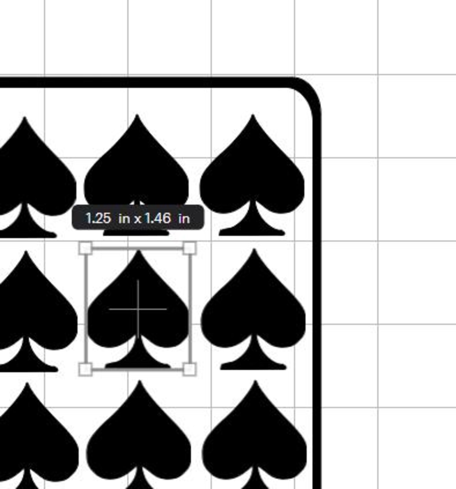 Vinyl Decal: Sheet of 9 Playing Card Suits Decals- Hearts, Diamonds ...