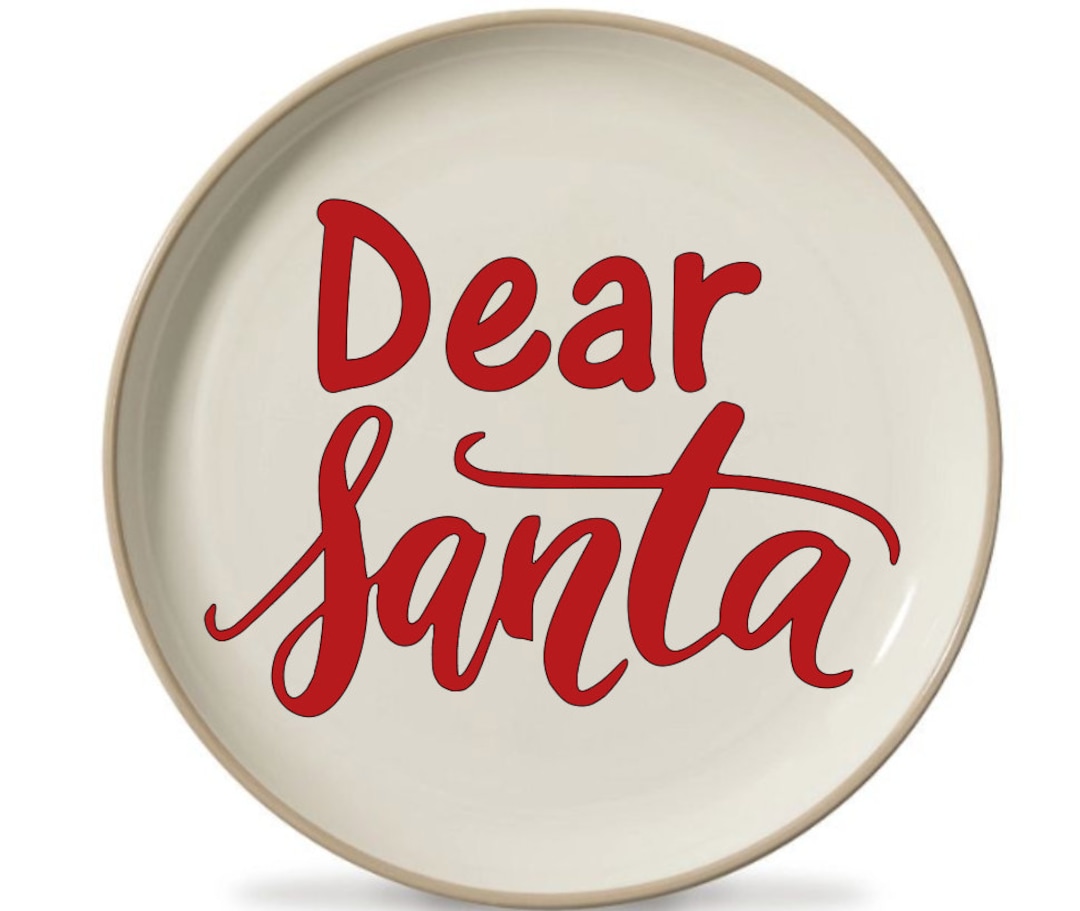 Vinyl Decal: Dear Santa Vinyl Decal / Family Fun DIY / Gift DIY Project ...