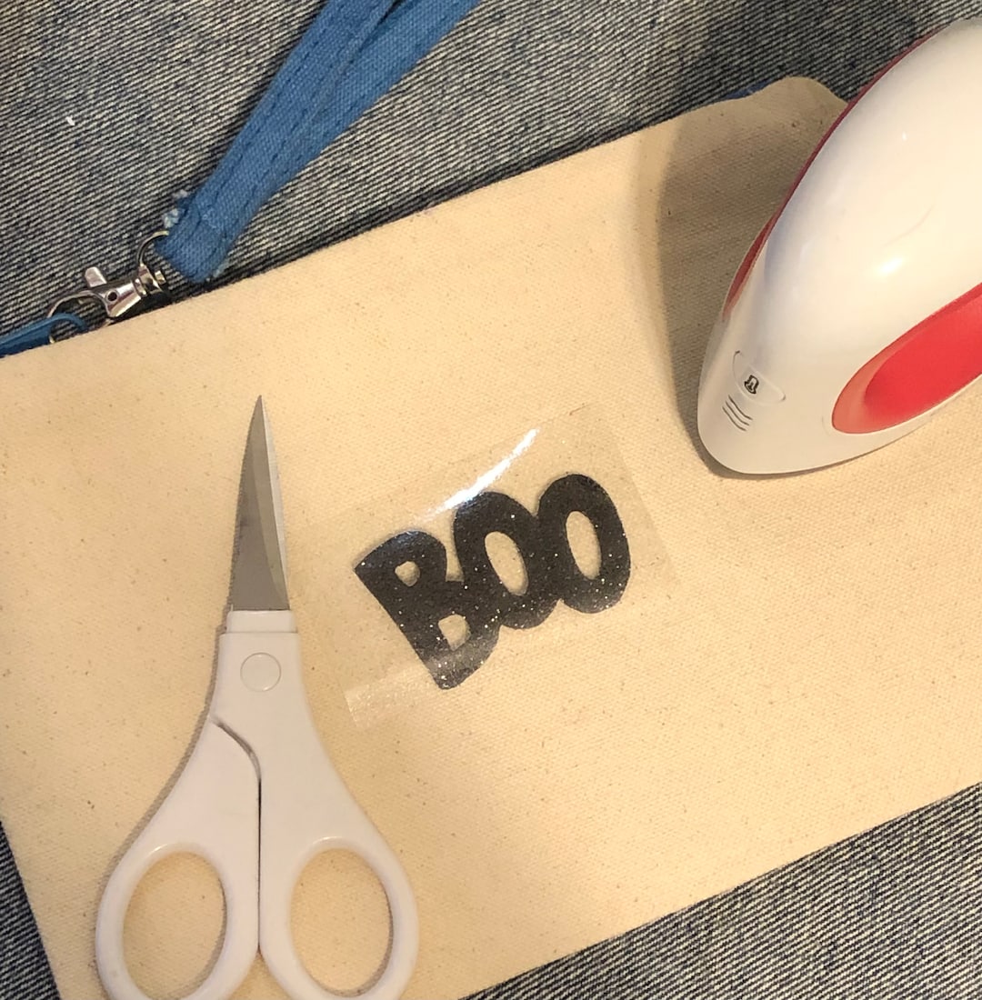 Iron on / HTV: BOO Iron on Decal / Tshirt / Iron on Decal / DIY ...