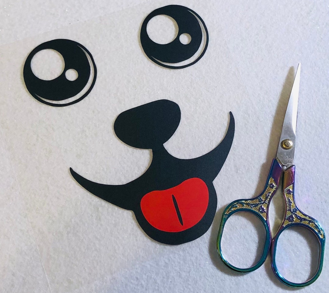 Vinyl Decal: Cute Dog Face Vinyl Decal / DIY Project (1 Decal) - Etsy