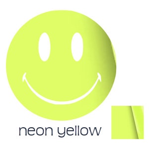 Iron on / HTV: Set of 5 Smiley Face Iron on Decal / T-shirt Design/ Bag ...