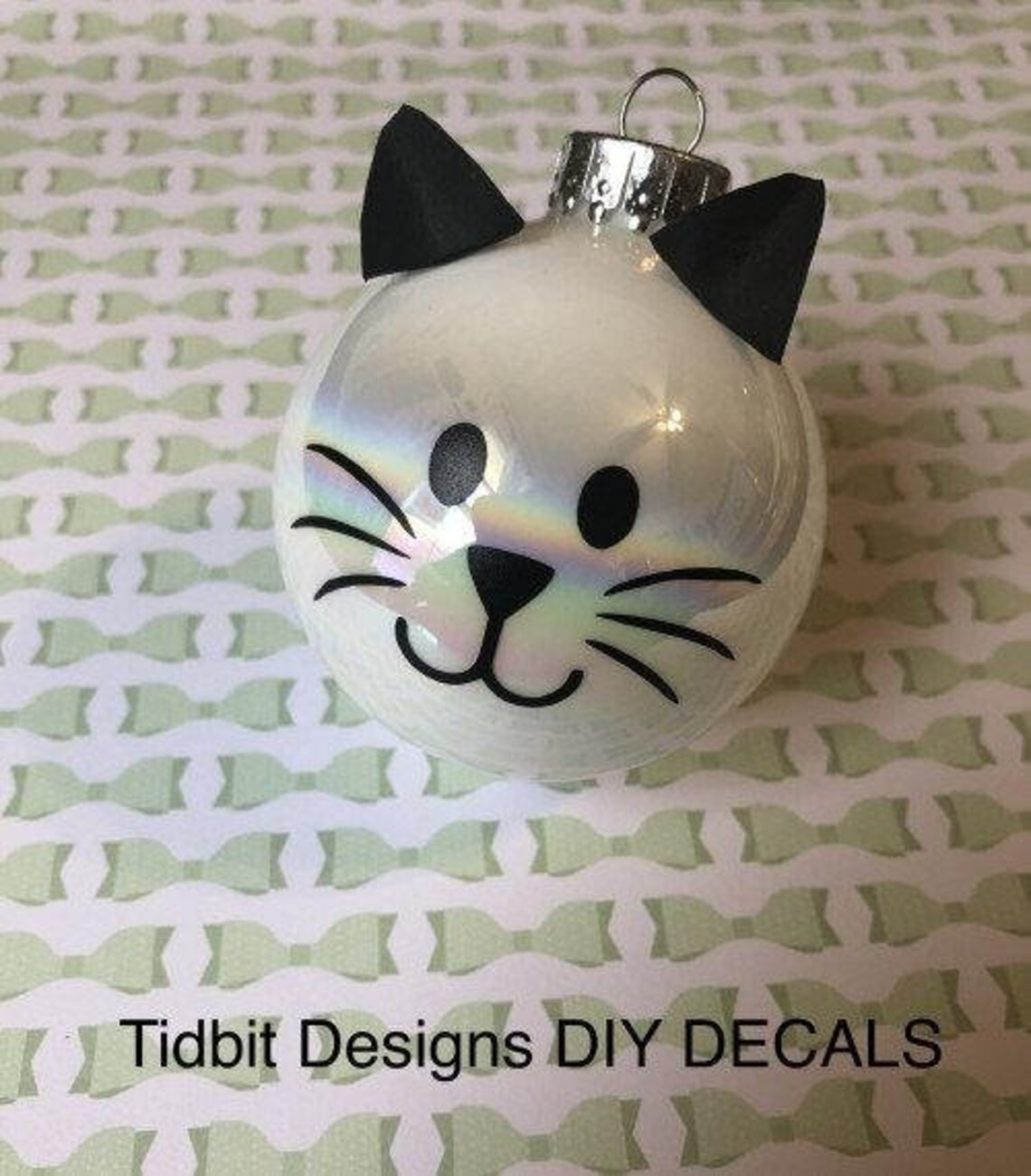 Vinyl Decal: Sheet of 4 Cat Vinyl Decals / D.I.Y Projects/ornaments ...