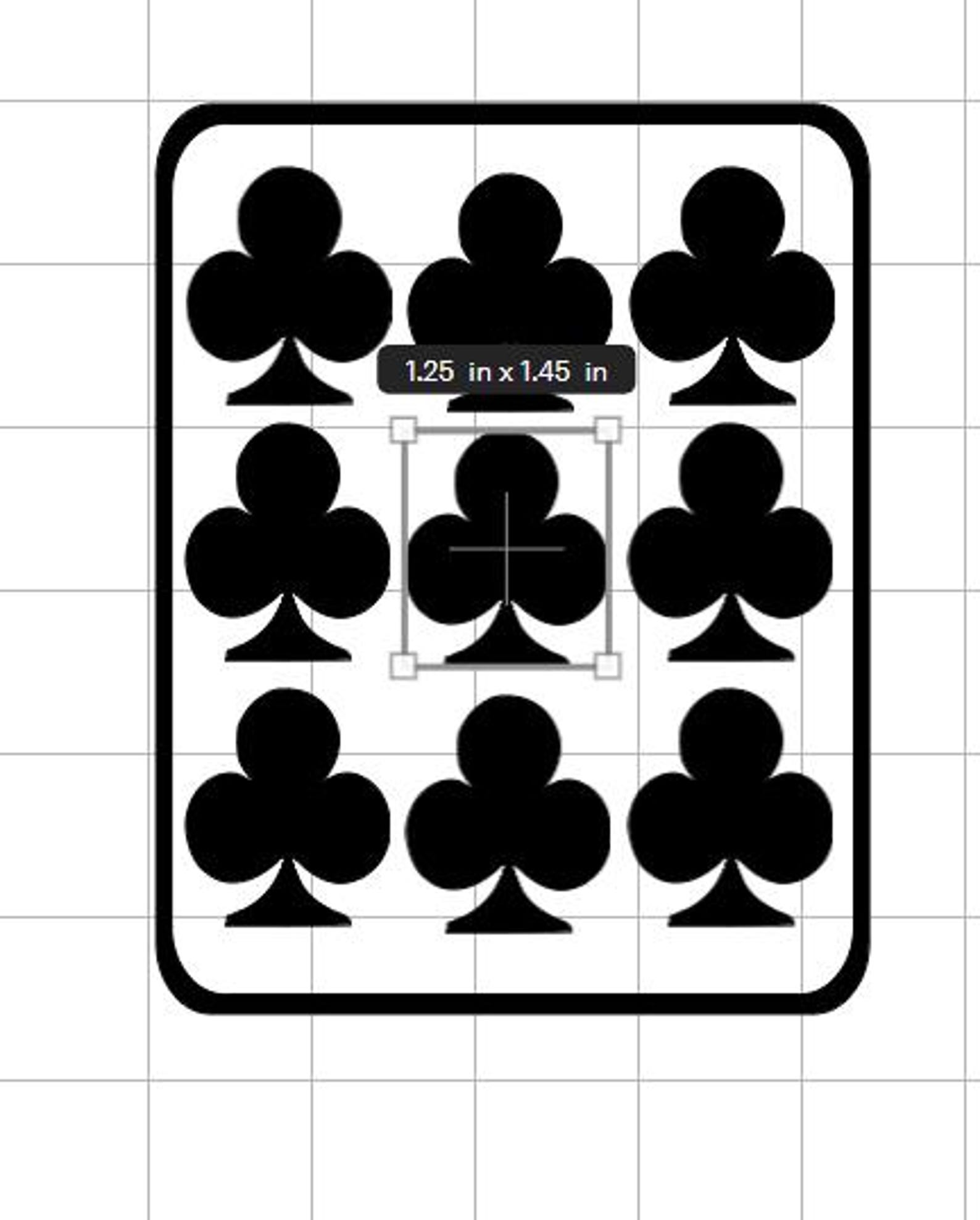 Vinyl Decal: Sheet of 9 Playing Card Suits Decals- Hearts, Diamonds ...