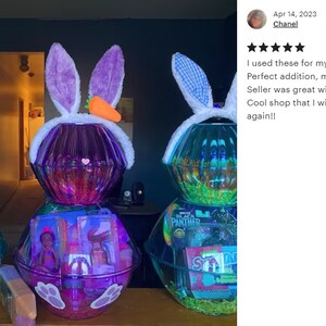 Vinyl Decal: Cute Bunny Face With Blue Nose Vinyl Decal / Easter Craft ...