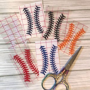 Vinyl Decal: Baseball Stitches Vinyl Decal - Many Colors (1 Decal) - Etsy