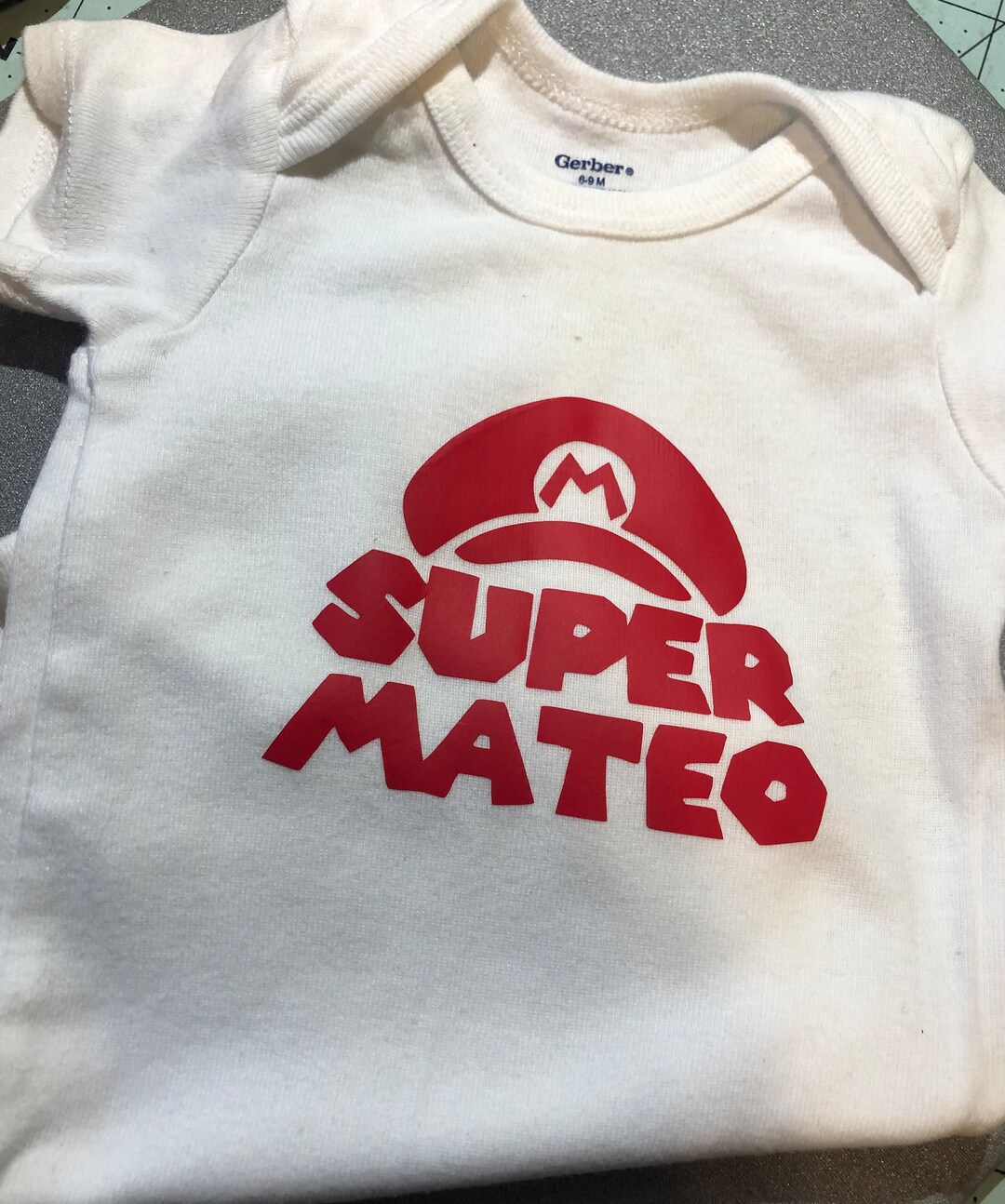 Iron Decal / HTV: Custom Super Bros Custom T-shirt Decal Design / Shirt ...