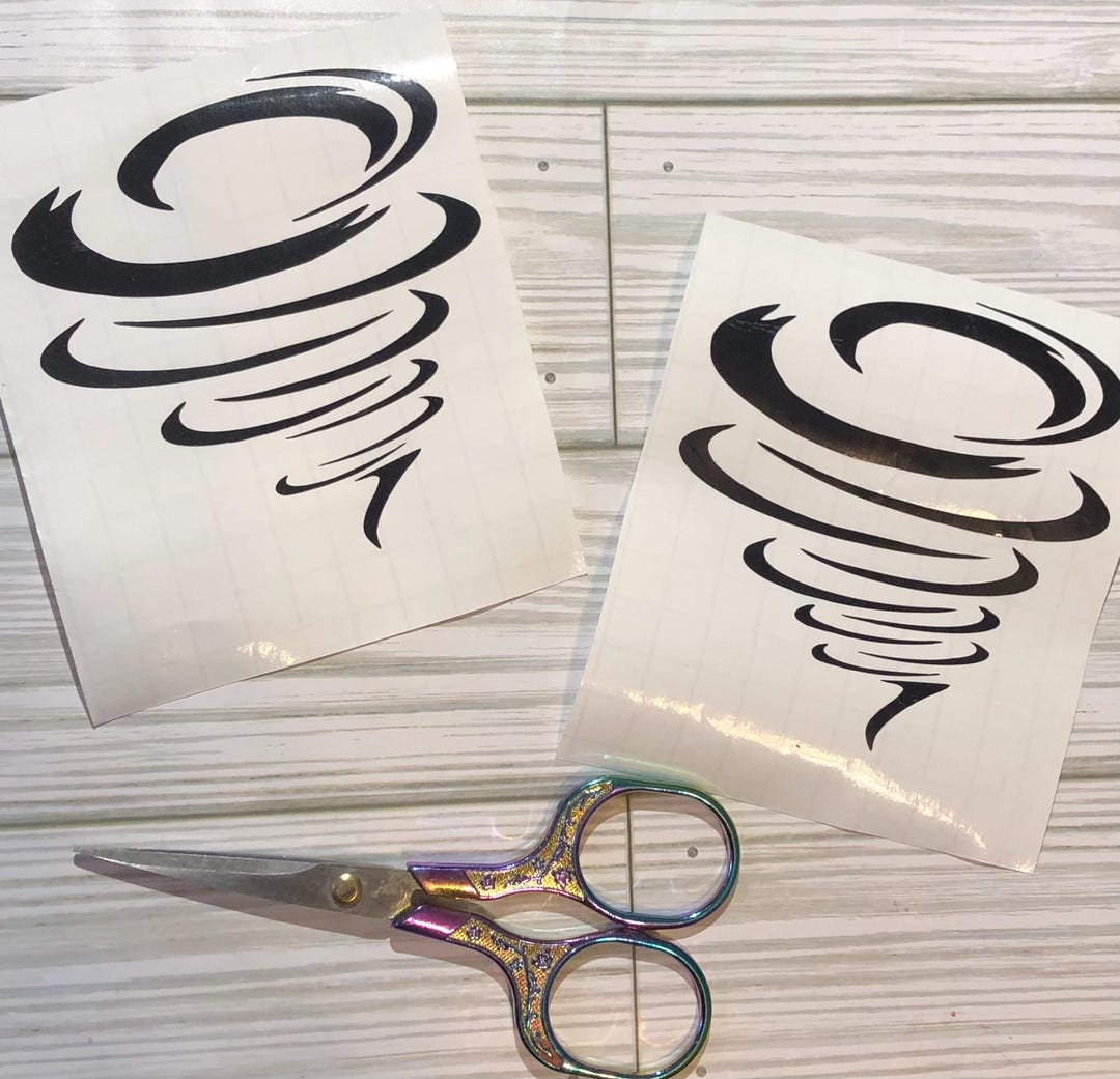 Vinyl Decal: Tornado Vinyl Decal / DIY Project Decal (1 Decal) - Etsy