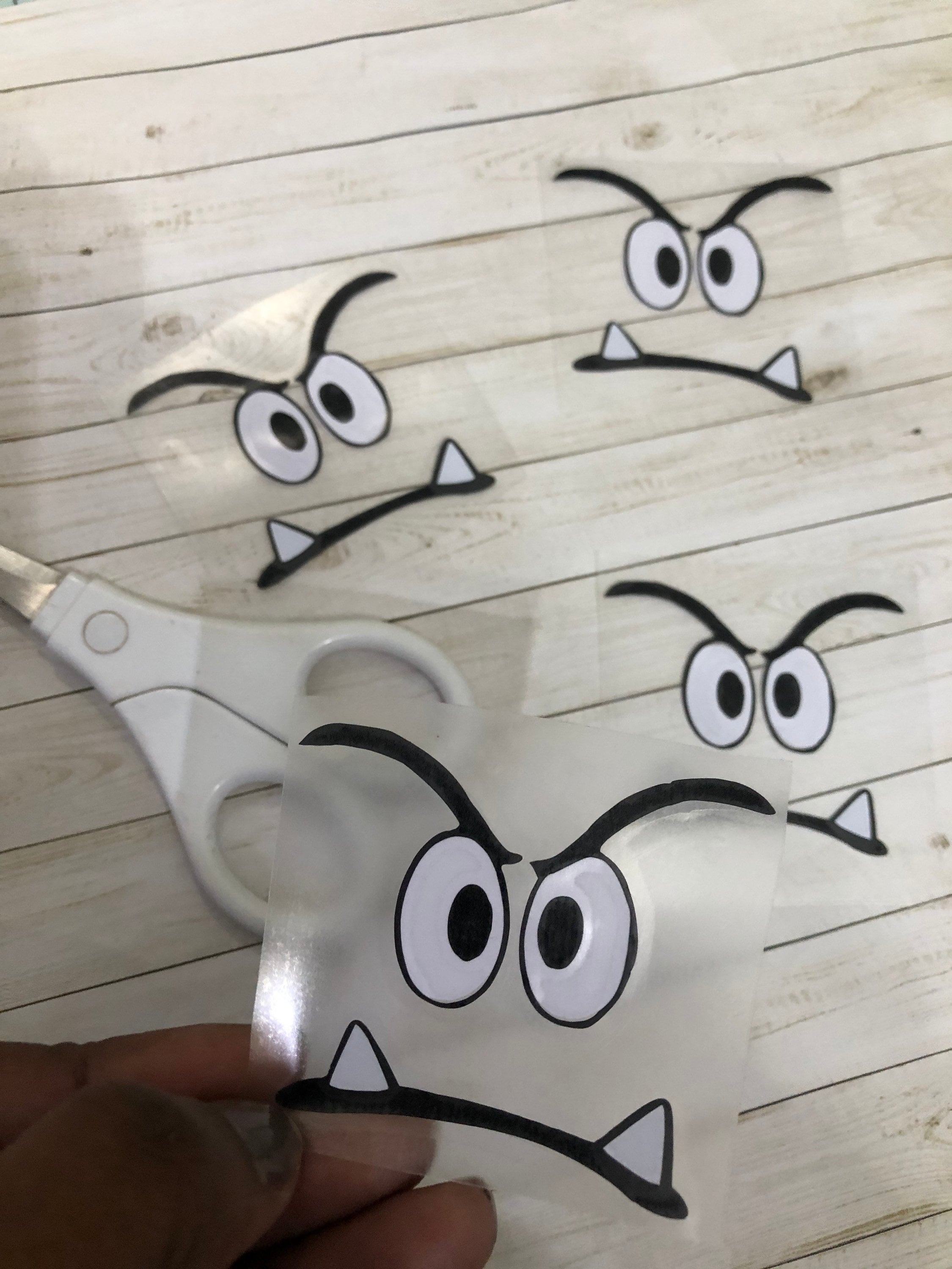 Vinyl Decal: Set of 4 Goomba Vinyl Decals (2.25" Wide) - Etsy